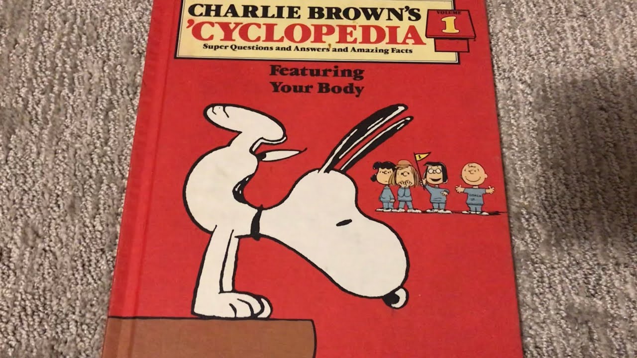 Charlie Brown’s ‘Cyclopedia Books Volumes 1 - 12 - YouTube