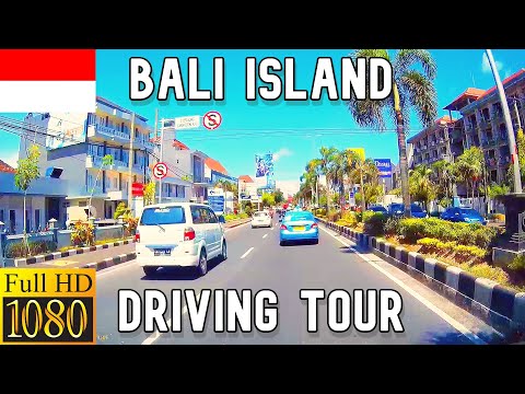#1 [HD] Sürüş turu Bali adası, Endonezya - Jl. Günbatımı Yolu - Şubat 2018