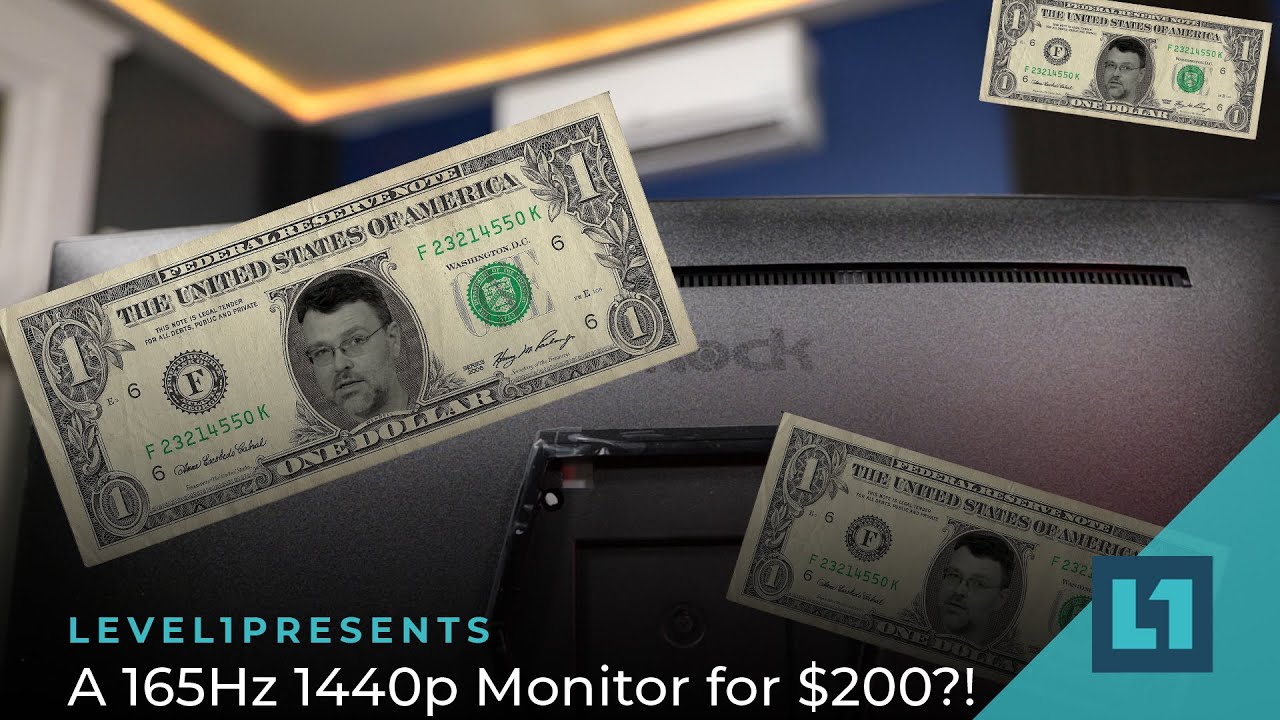 A 165Hz 1440p Monitor for $200?! ASRock Phantom Gaming PG27Q15R2A - YouTube