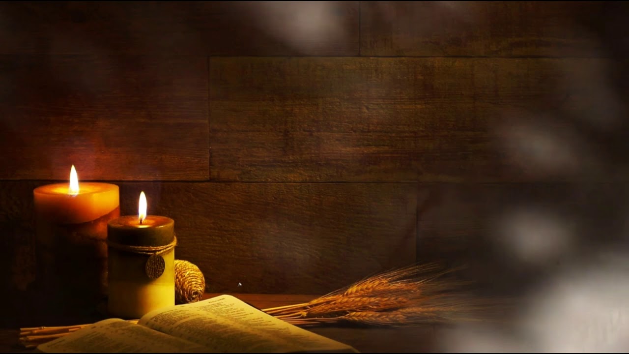 Relaxing Christian Screensaver Live Wallpaper Candles Bible Wheat ...