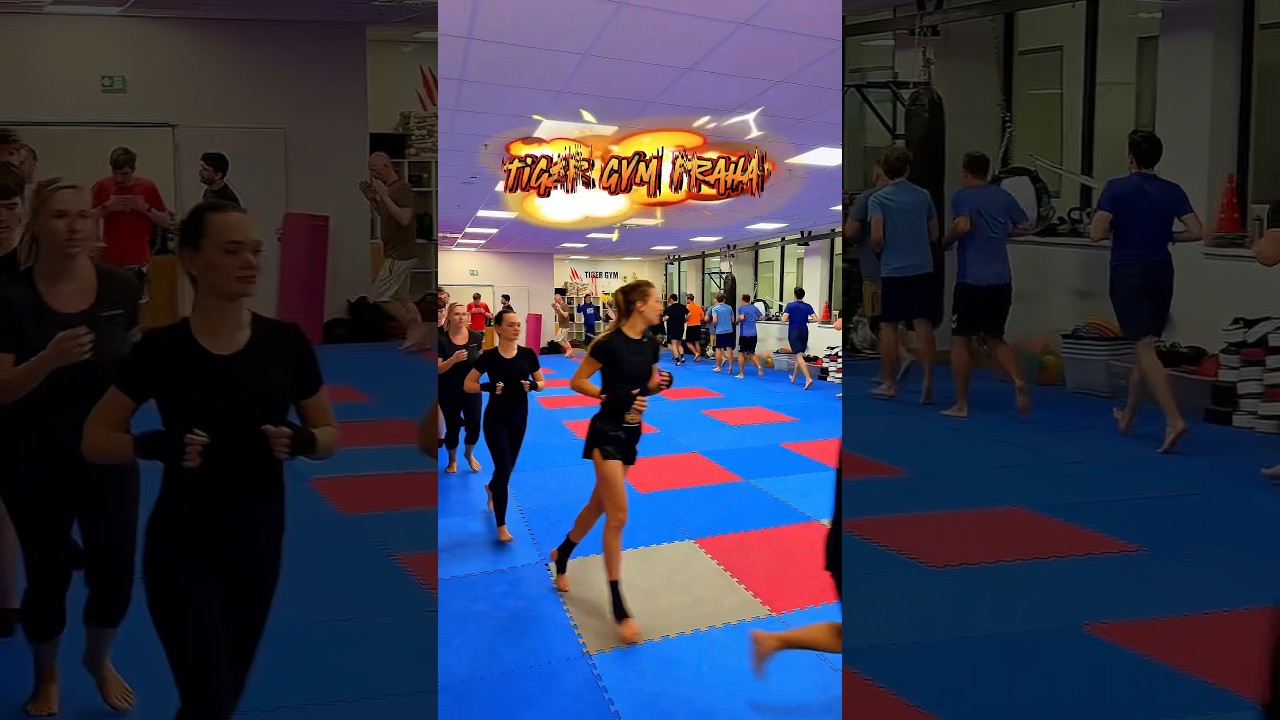 Kondiční kickbox 🥊 Tiger Gym Praha 🥊 klasicky nabito 🤩🥊🤩 přijď zamakat ...