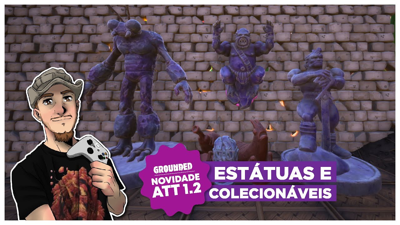 GROUNDED: ESTATUETAS! Novo Item COLECIONÁVEL e Estátuas Incríveis Que ...