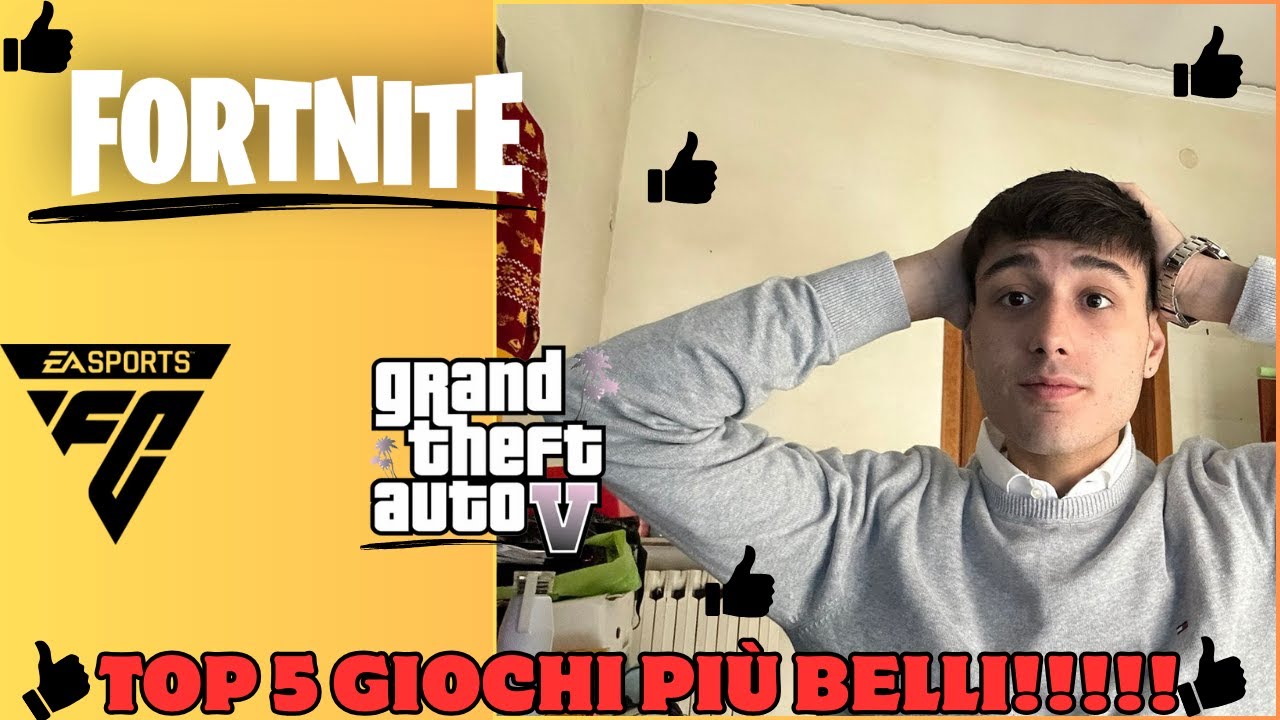 TOP 5 GIOCHI più BELLI a cui ho GIOCATO!|| #top5 - YouTube