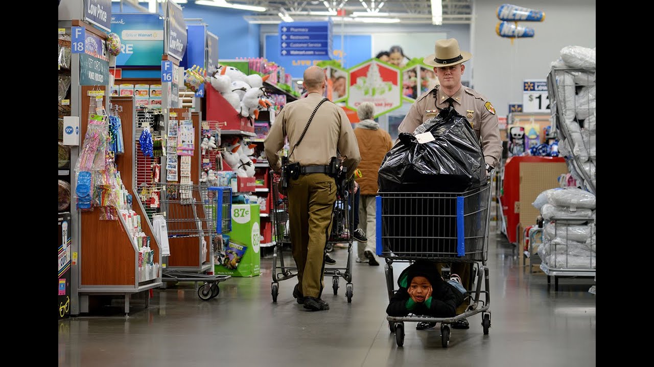 Shop with a Cop - Maryland State Police - YouTube