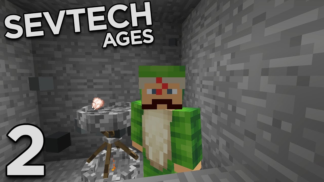 SevTech Ages [2] - SNAKE MADE FIRE! - YouTube