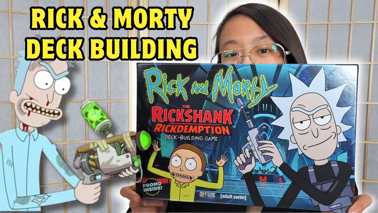 Rick and Morty: The Rickshank Rickdemption Deck-Building Game - YouTube