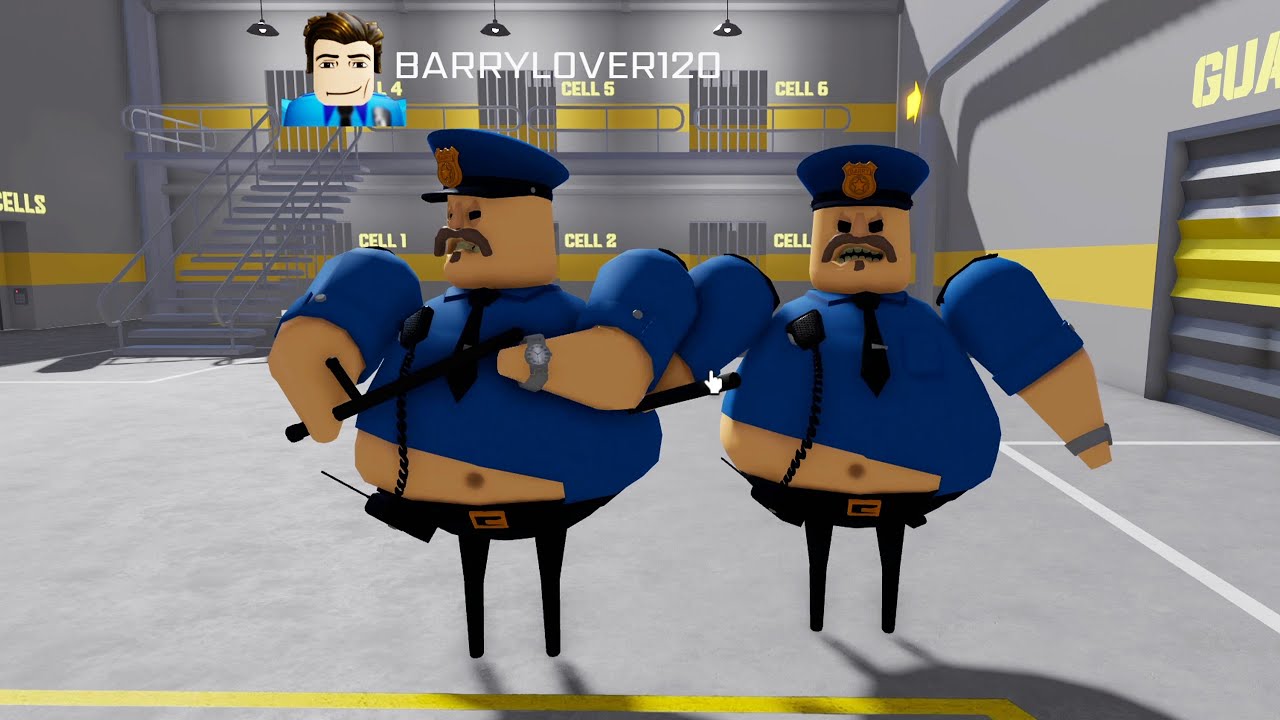 Escaping from a BARRY'S PRISON RUN V2! And BECAME a BARRY COP - YouTube
