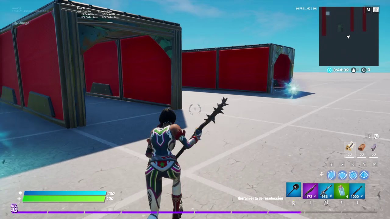 ISLA PRUEBAS TEAM RyZe-fortnite - YouTube