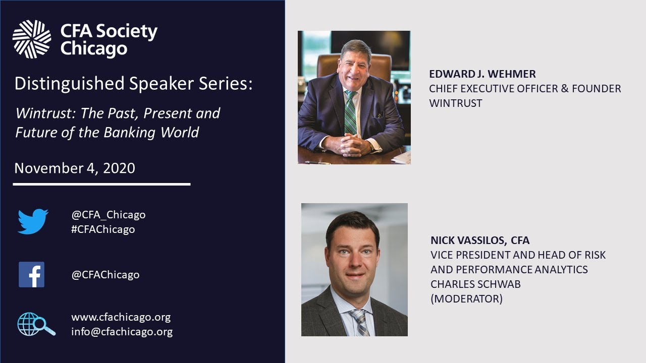 Distinguished Speaker Series: Ed Wehmer - YouTube