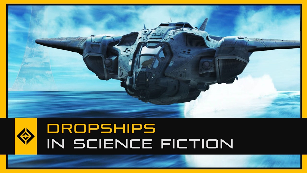 Dropships in Science Fiction (And Why They're So Damn Cool) - YouTube