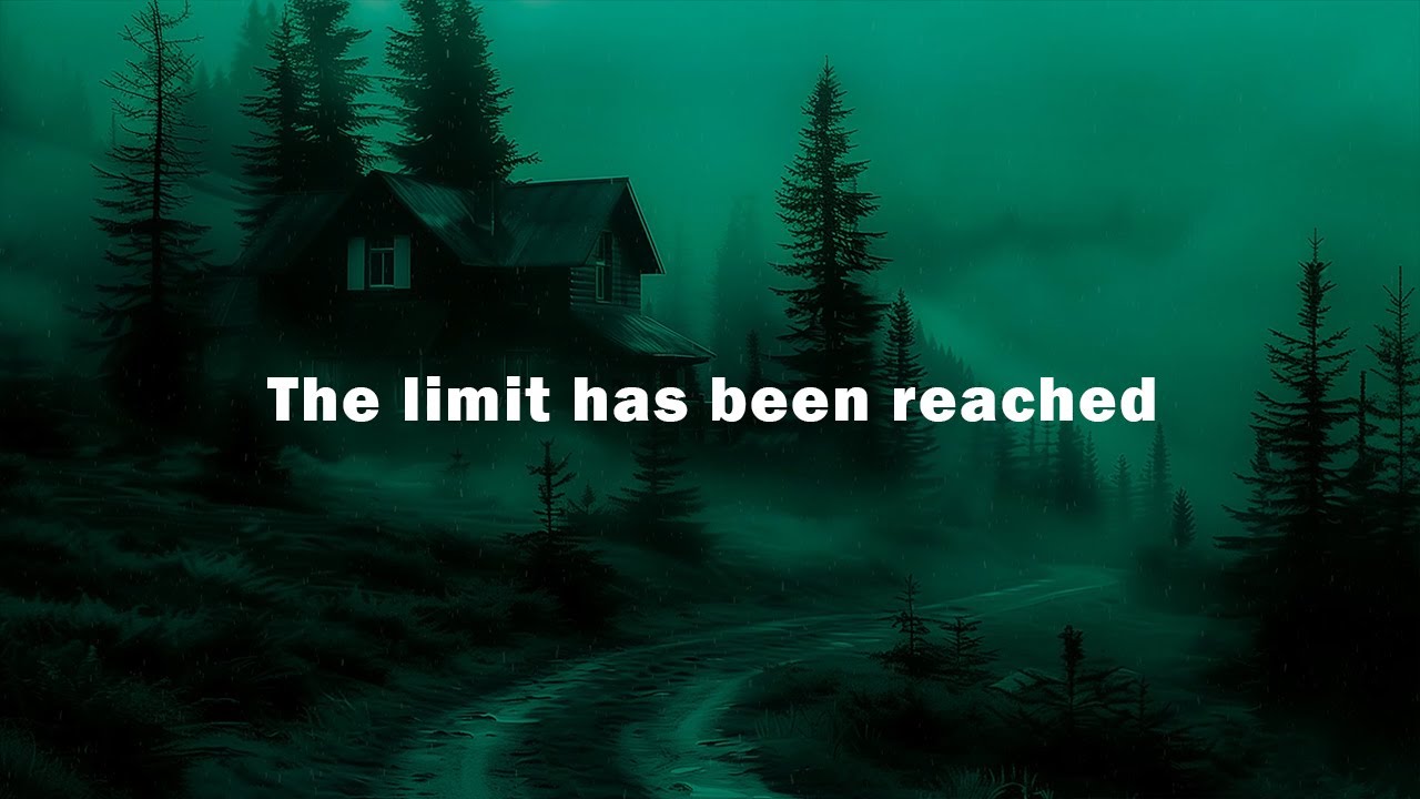 The limit of tolerance has been reached - YouTube