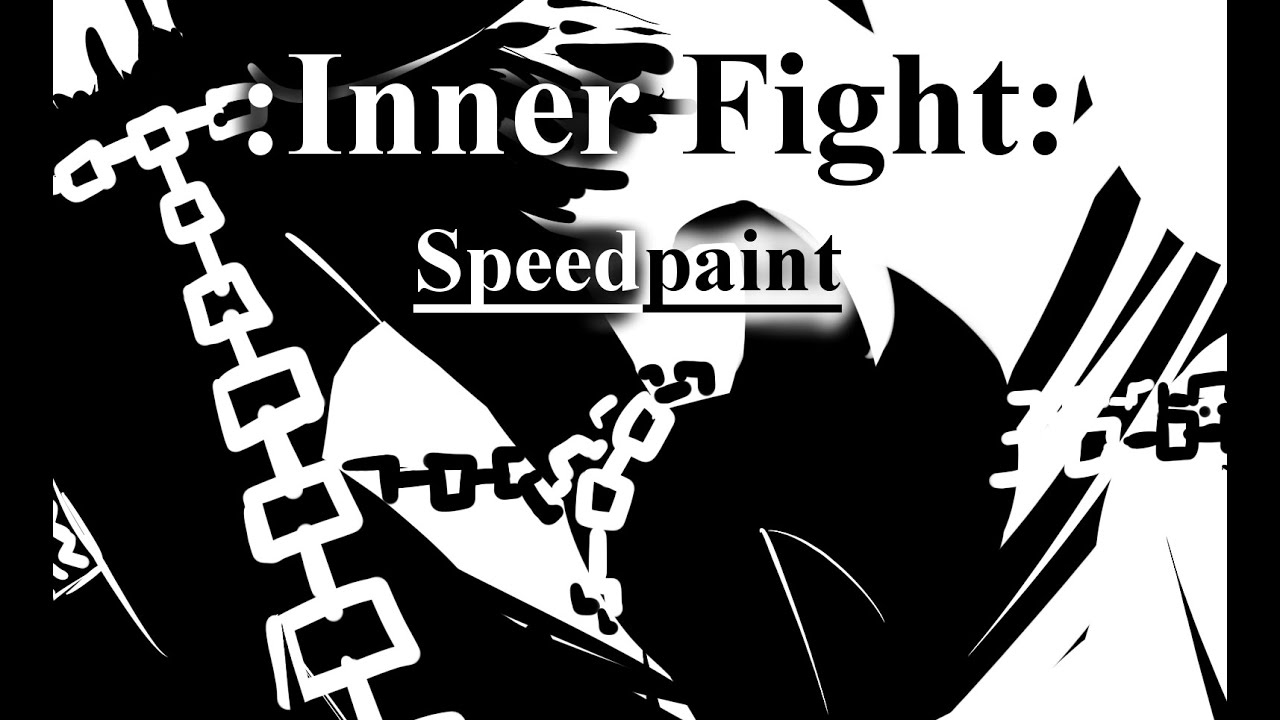 :Inner Fight: [speedpaint] - YouTube