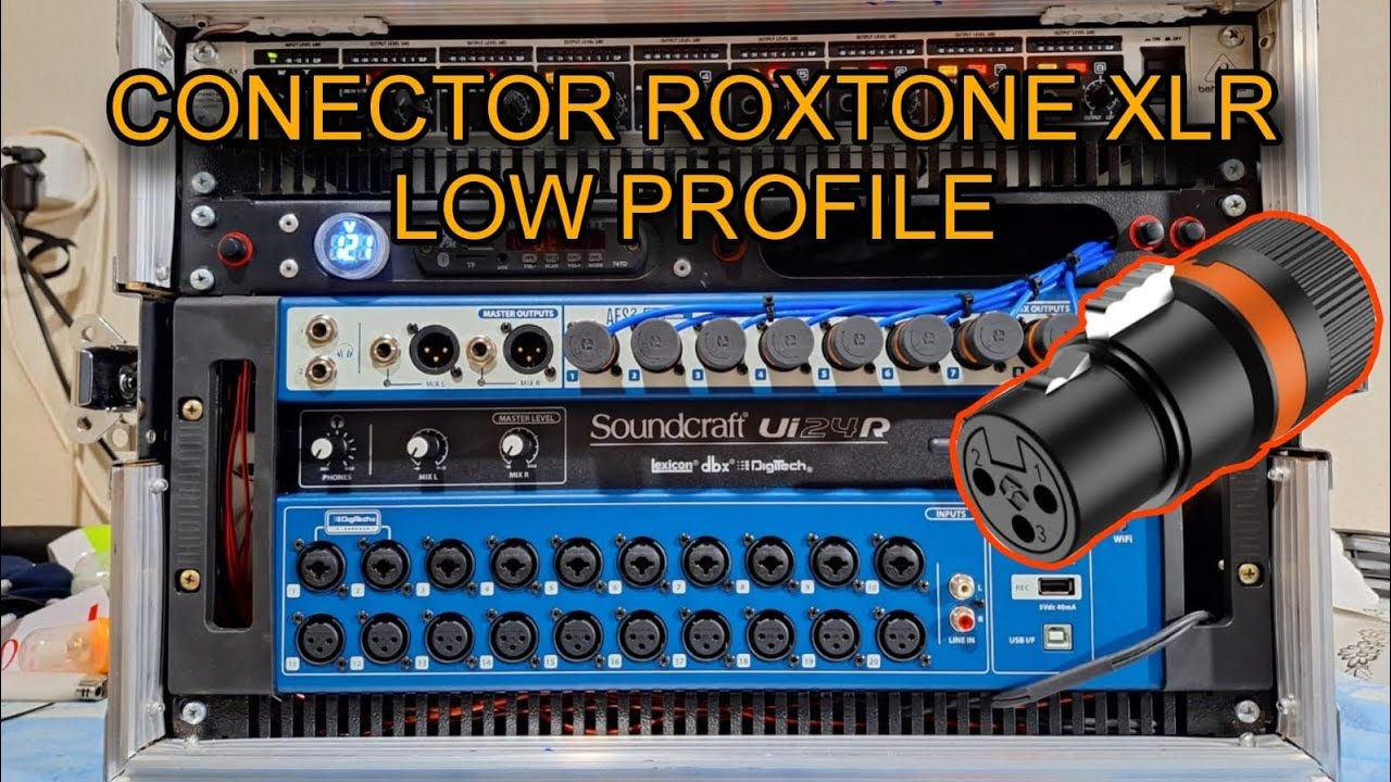 Montagem Conector Roxtone Low Profile - YouTube