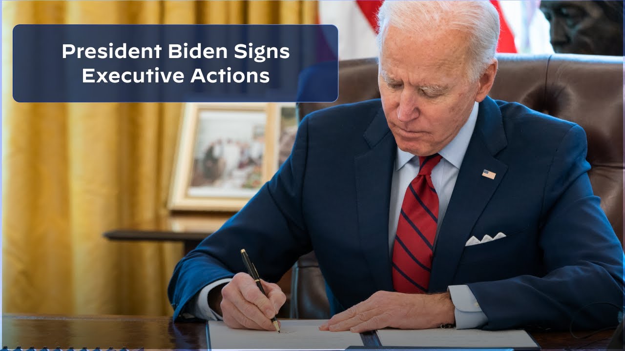President Biden Signs Executive Actions - YouTube