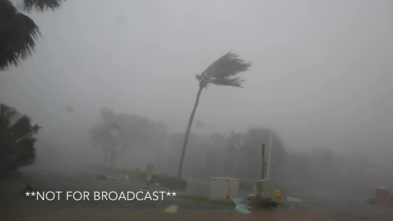 9 10 17, HURRICANE IRMA INTENSE EYE WALL - YouTube