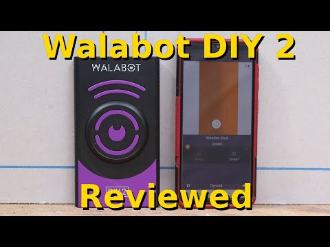 "Walabot DIY 2" wall stud finder review - YouTube