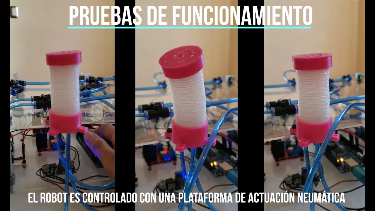 Construcción de un robot suave - YouTube