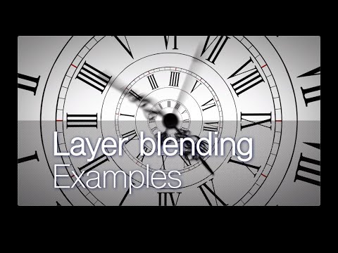 Layer blending Examples - YouTube