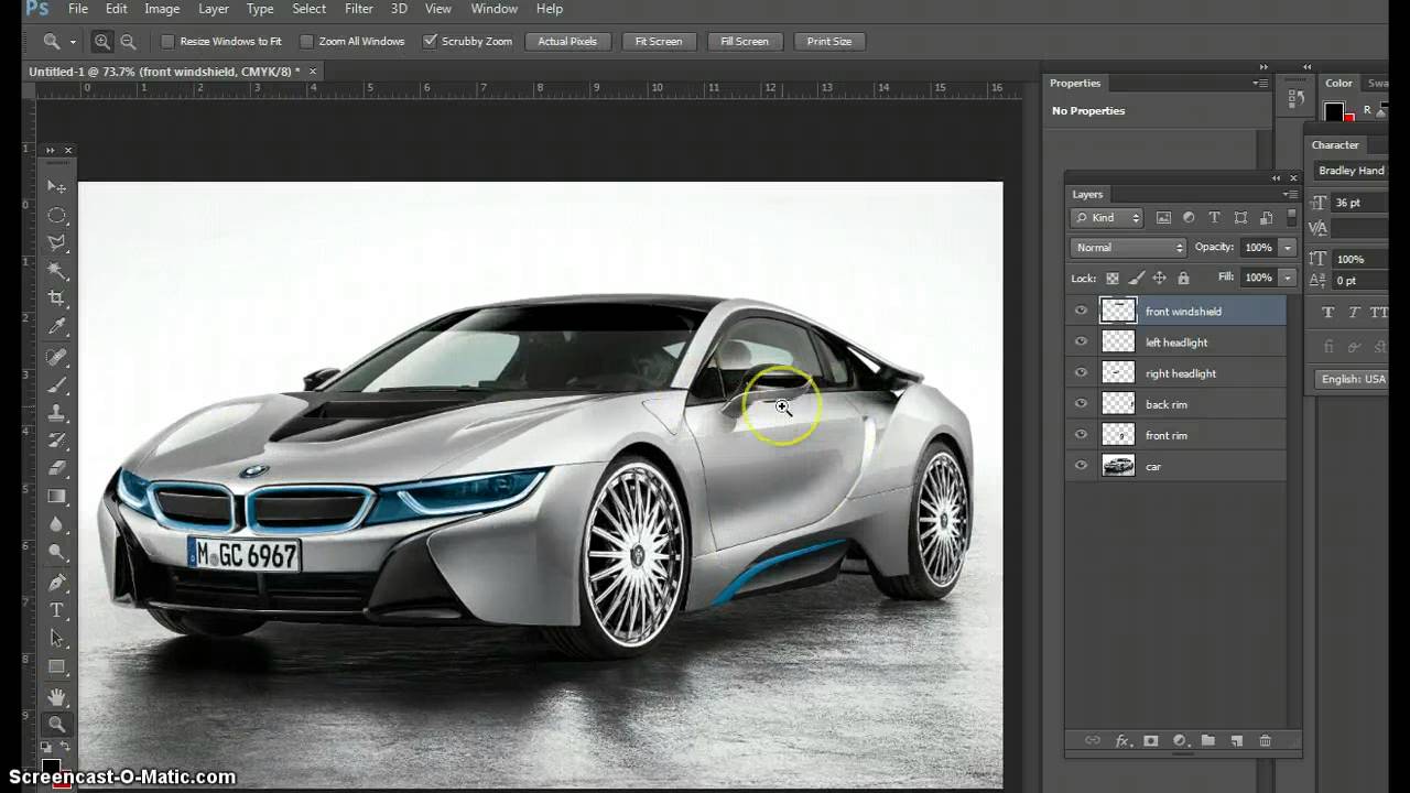 Photoshop Car Design | Step 5 | Levels Menu - YouTube