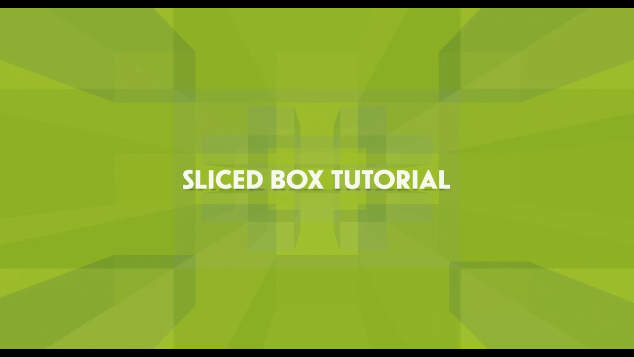 Sliced Box Tutorial - YouTube