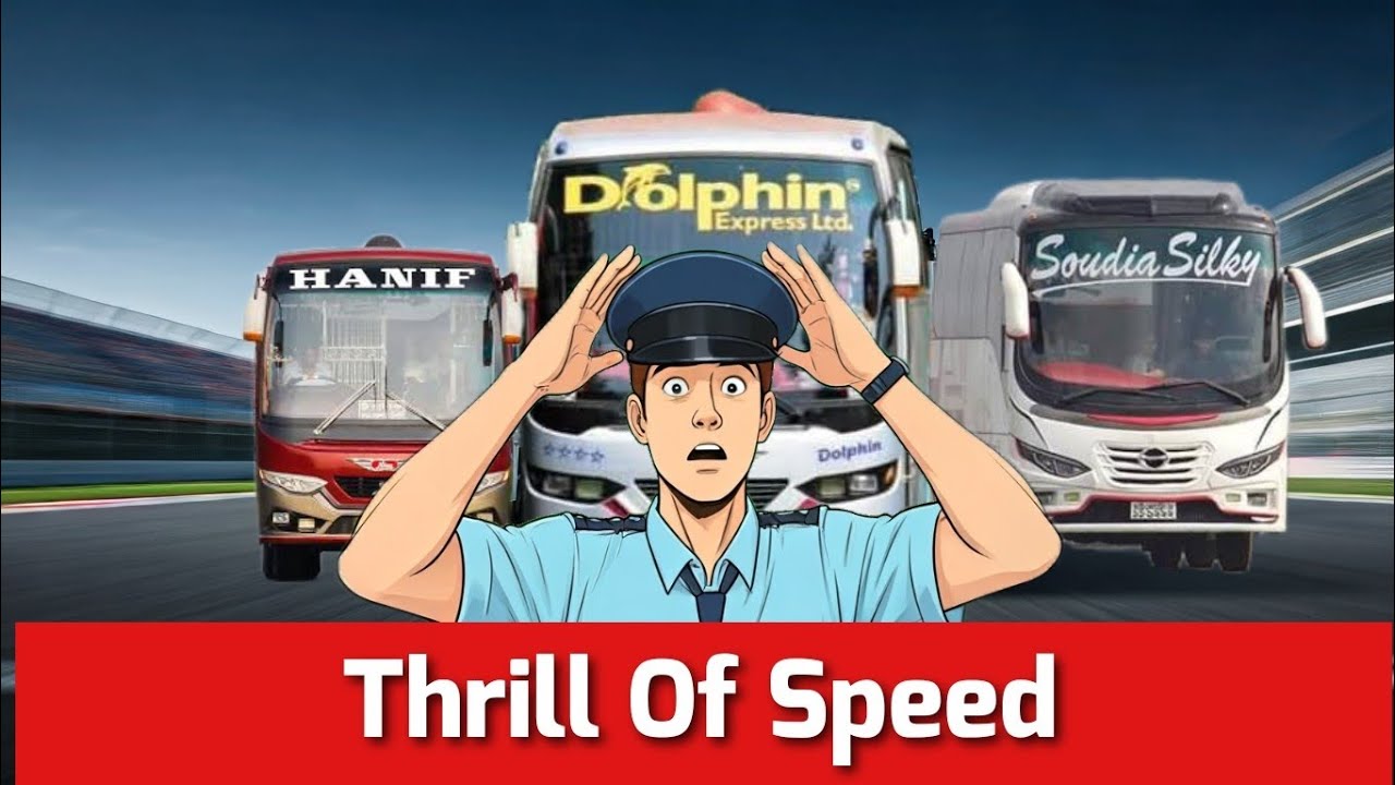 High-Speed Action! 🔥 | Top Speed Bus Race | Extreme Overtaking Skills ...