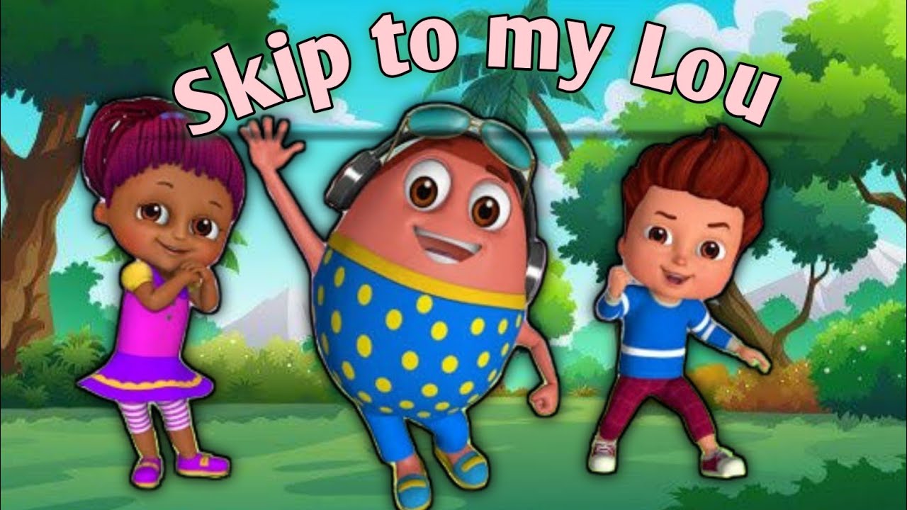 Skip To My Lou |Pre Nursery Rhymes Poem - YouTube