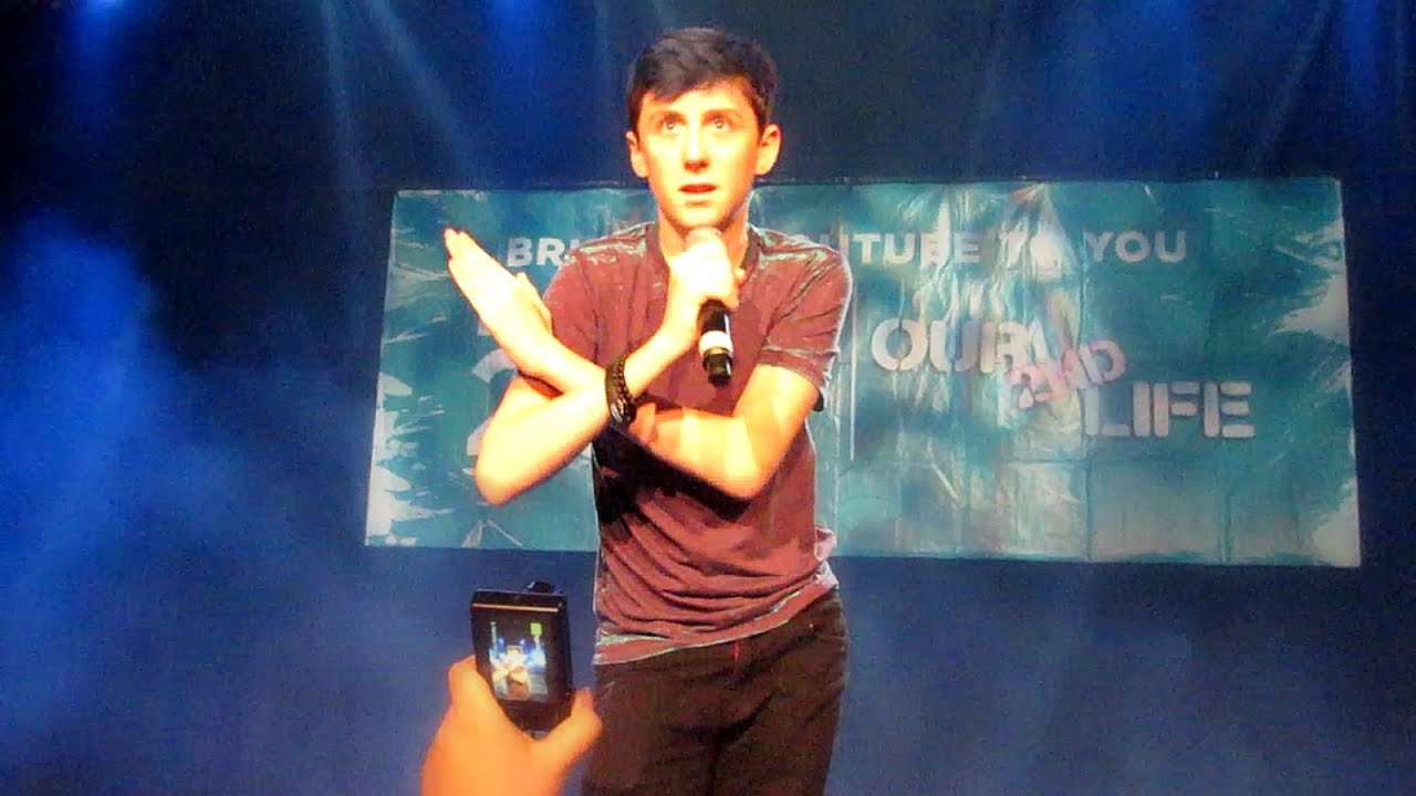 Applause - Trevor Moran (O2L in Vancouver) - YouTube