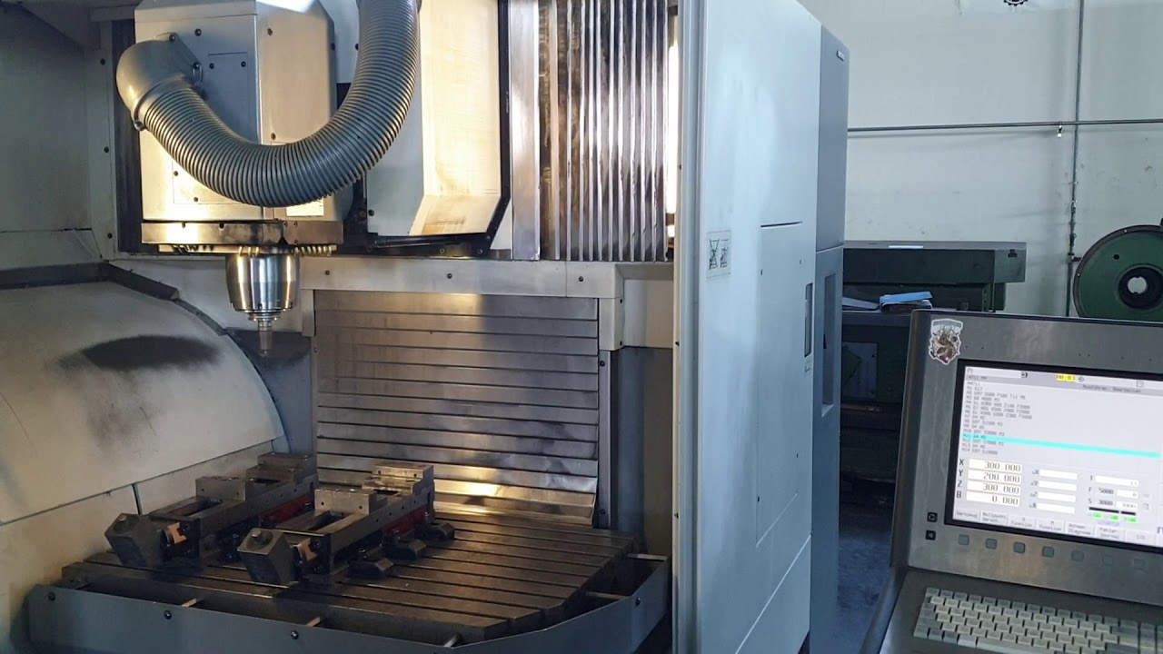 Deckel Maho DMU 60T - YouTube