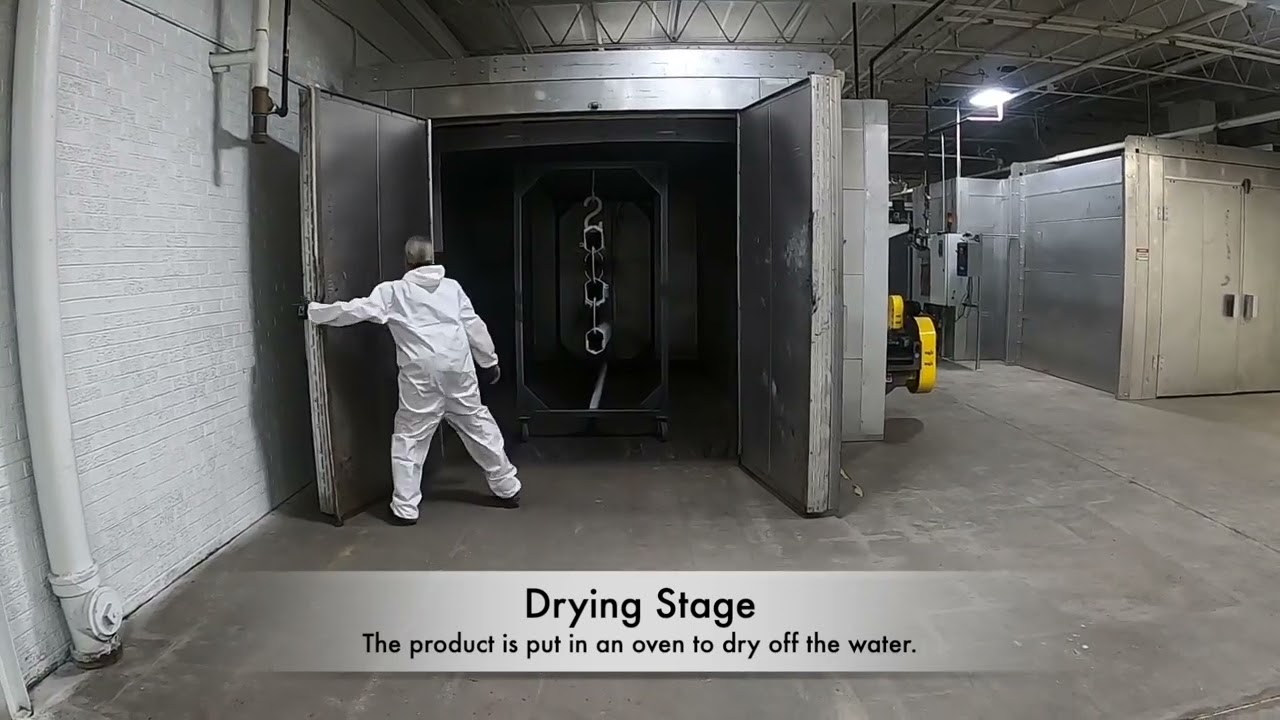 Van Am Powder Coating Process - YouTube