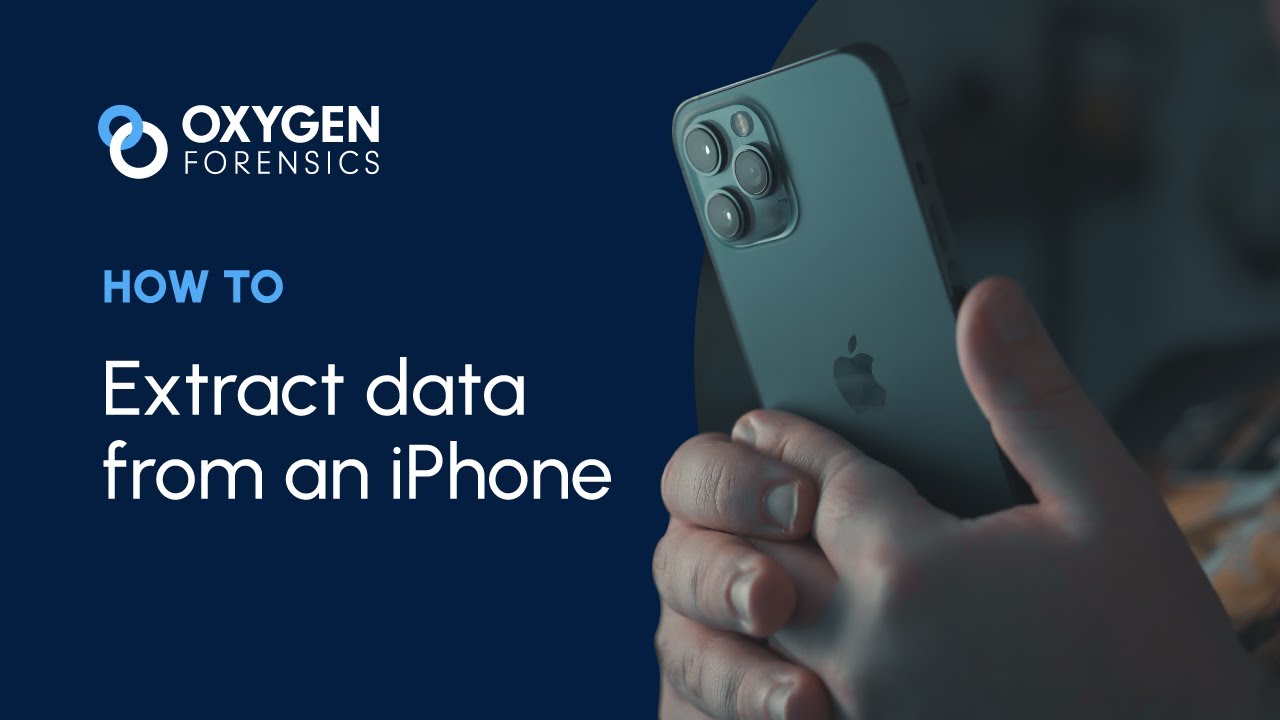 How To Extract Data From an iPhone - YouTube