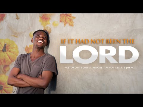 11.23.23 - CAROLINA LIVE - Ps. Anthony E. Moore - If It Had Not Been ...
