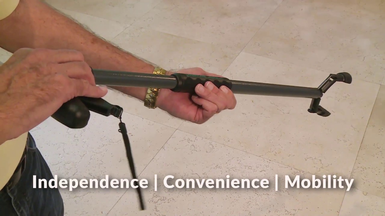 Use Our Walking Cane / Reacher to Regain Independence! - YouTube