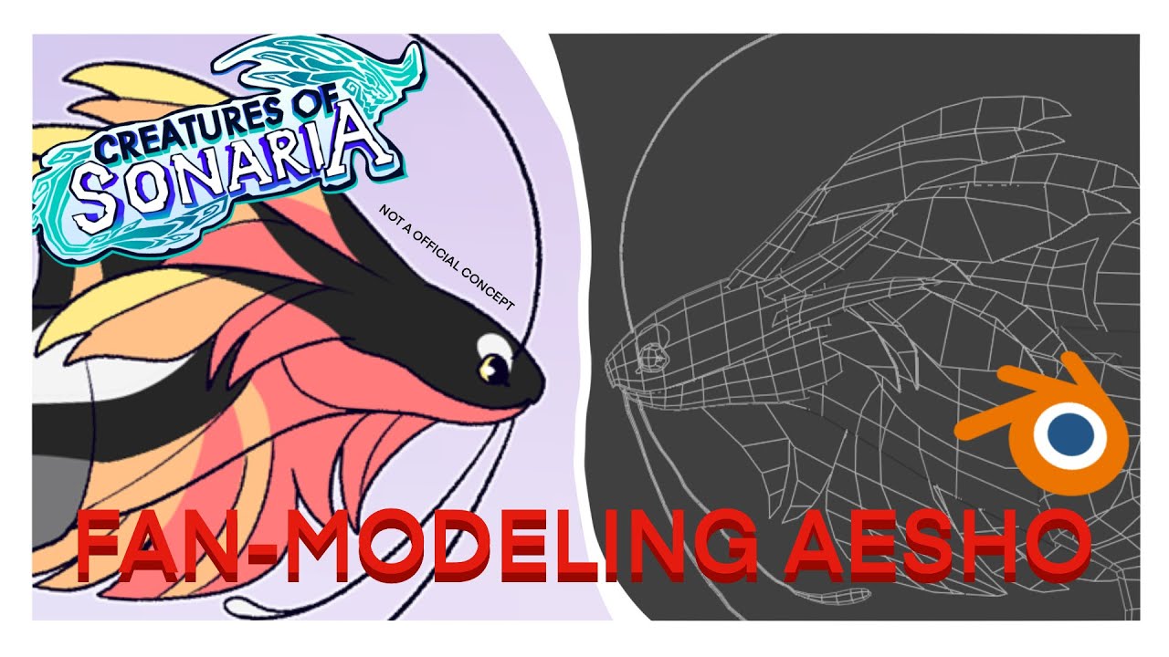 | Aesho Redesign | Creatures of Sonaria | Total Time: 2H 30M - YouTube