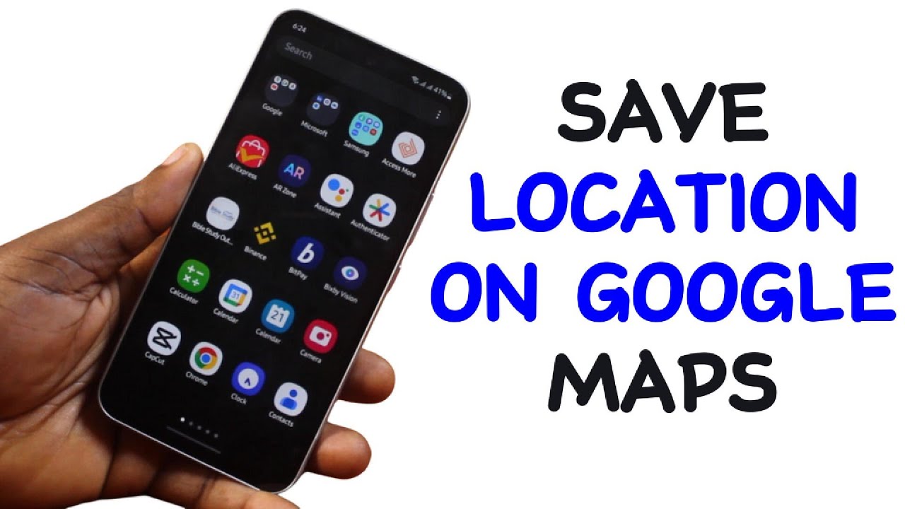 How to Save Location in Google Maps - YouTube