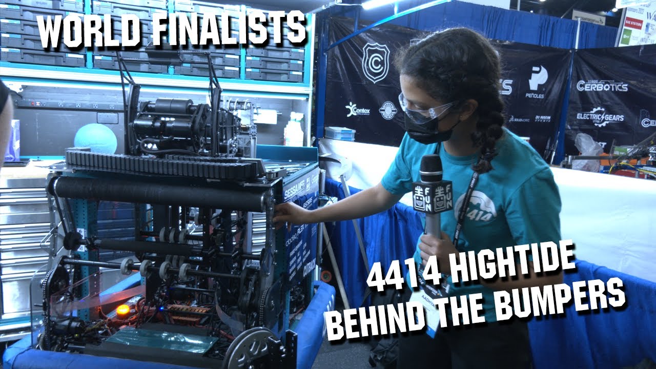 Behind the Bumpers 4414 HighTide | Rapid React Robot - YouTube