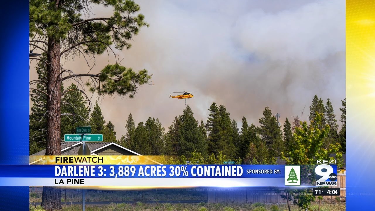 Darlene 3 Fire nears 4,000 acres - YouTube