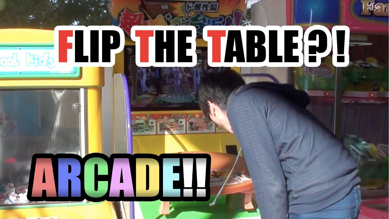Flip The Table! Taito Arcade Game - YouTube