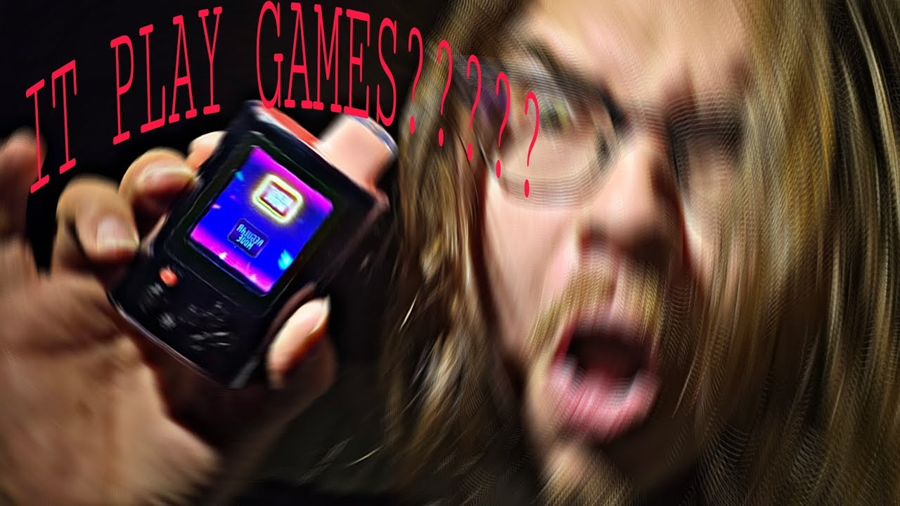 v-play vape review, wait.. IT PLAY GAMES?????????? ok what... WHAT ...