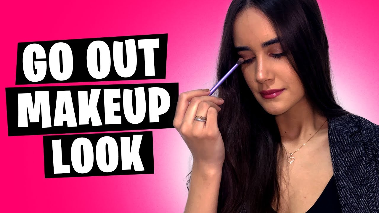 Super easy, go out makeup look :) - YouTube