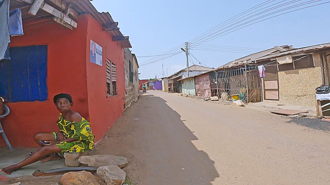 LIFE INSIDE AFRICAN LOCAL COMMUNITY, GHANA - YouTube