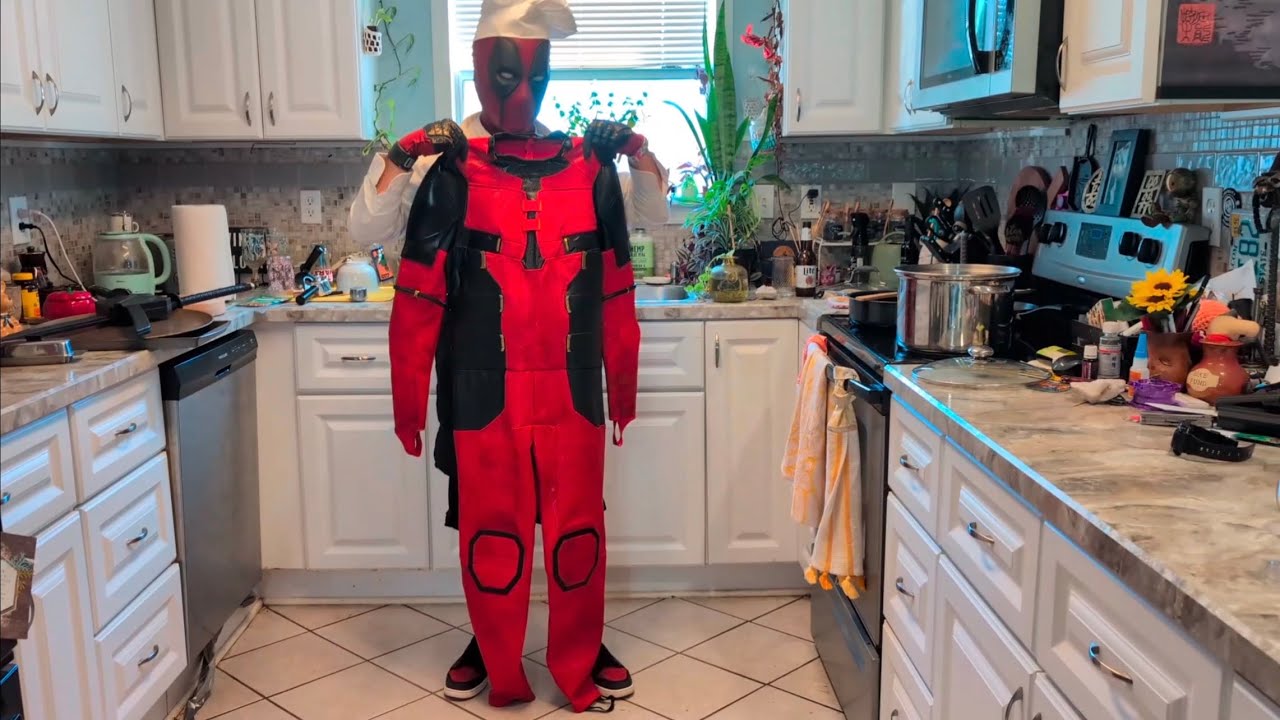My very own Deadpool suit ️💛#chemo #stemcelltransplant #deadpool # ...
