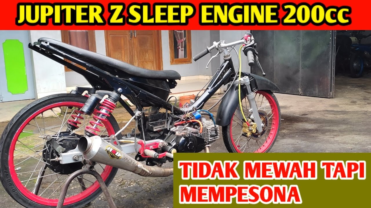 motor jupiter sleep engine‼️ ||yamaha jupiter z 200cc|| tidak mewah ...