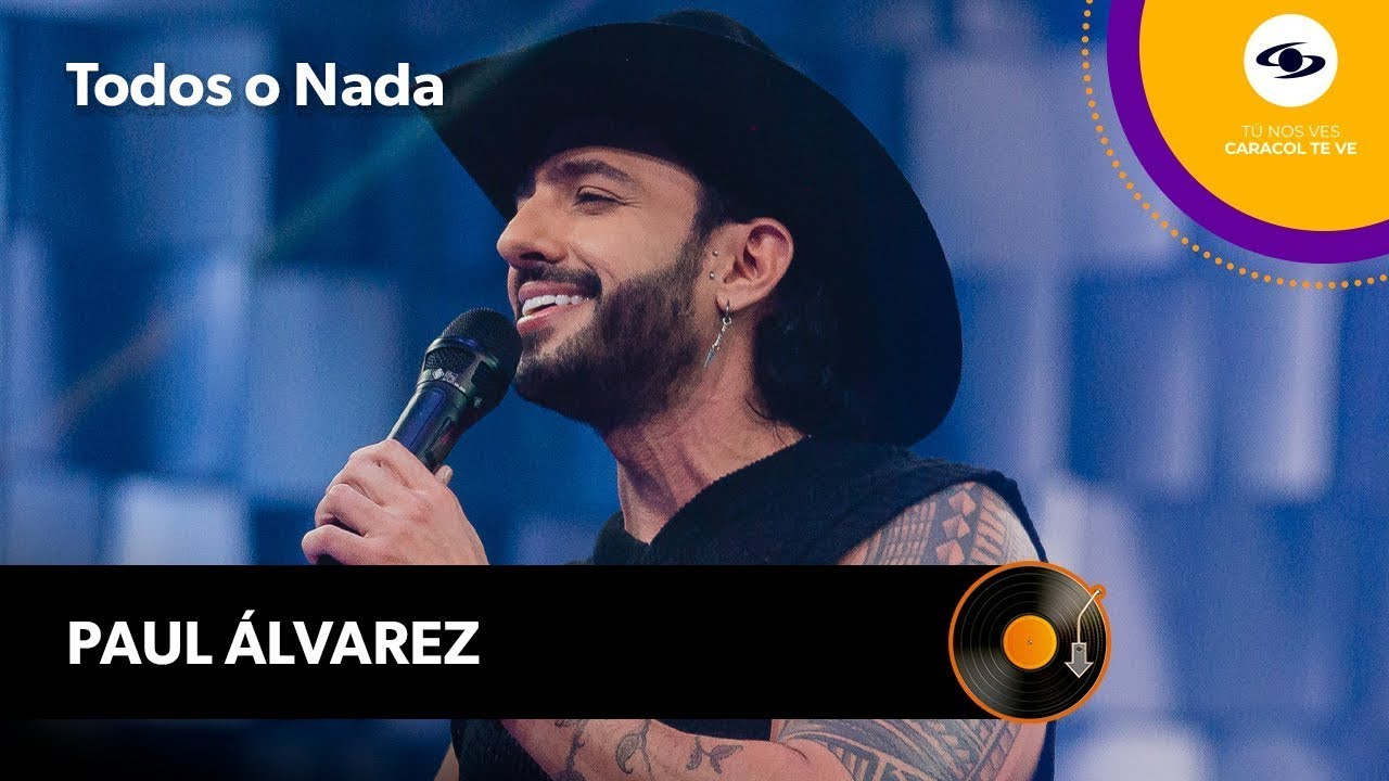Paul Álvarez canta ‘Cama y Mesa’ en la etapa Todos o Nada | La Descarga - YouTube