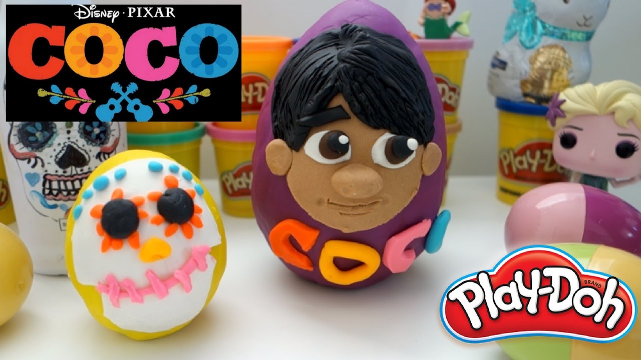 GIANT COCO Surprise Egg - Disney Pixar Coco Movie Trailer (HD) - YouTube