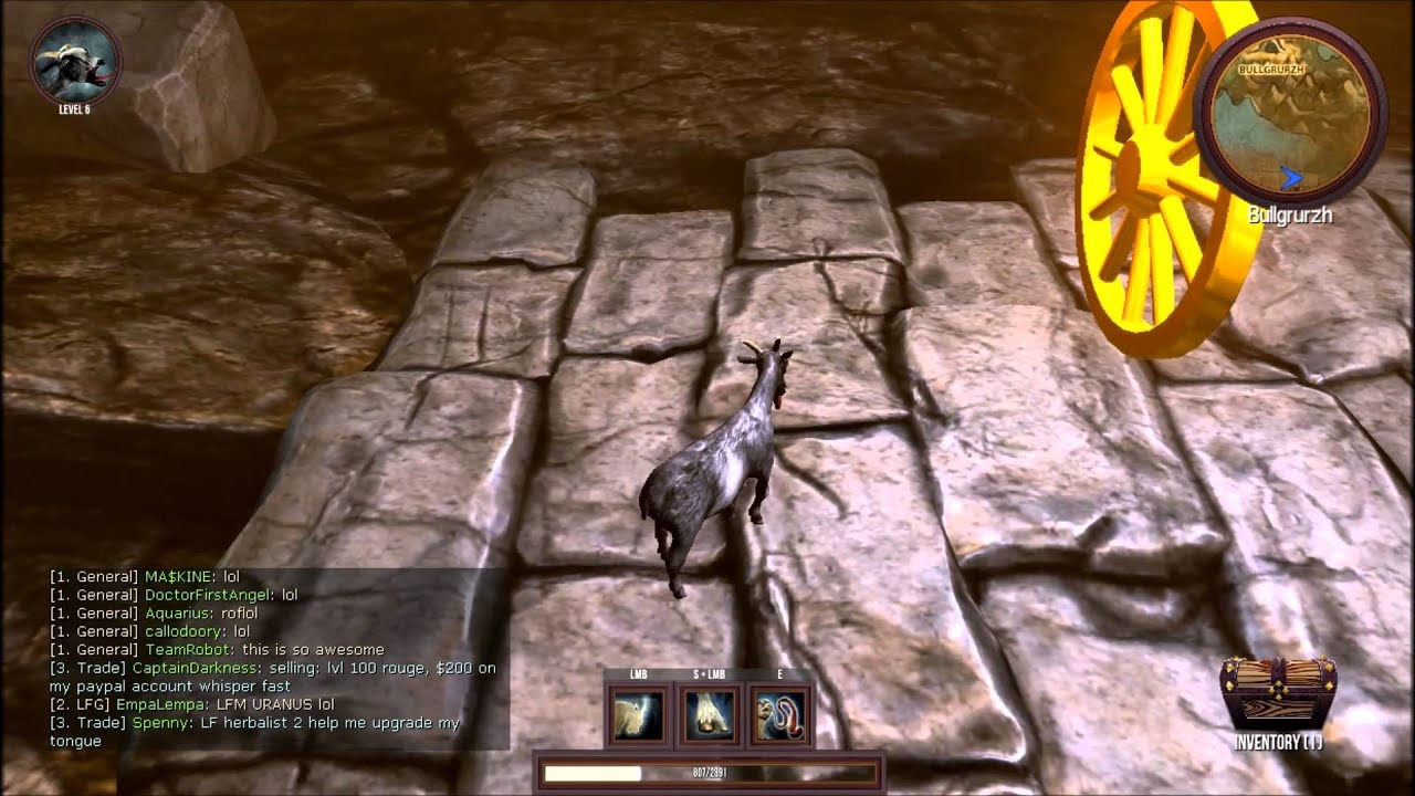 Goat Simulator - Wheel Goat Achievement - YouTube