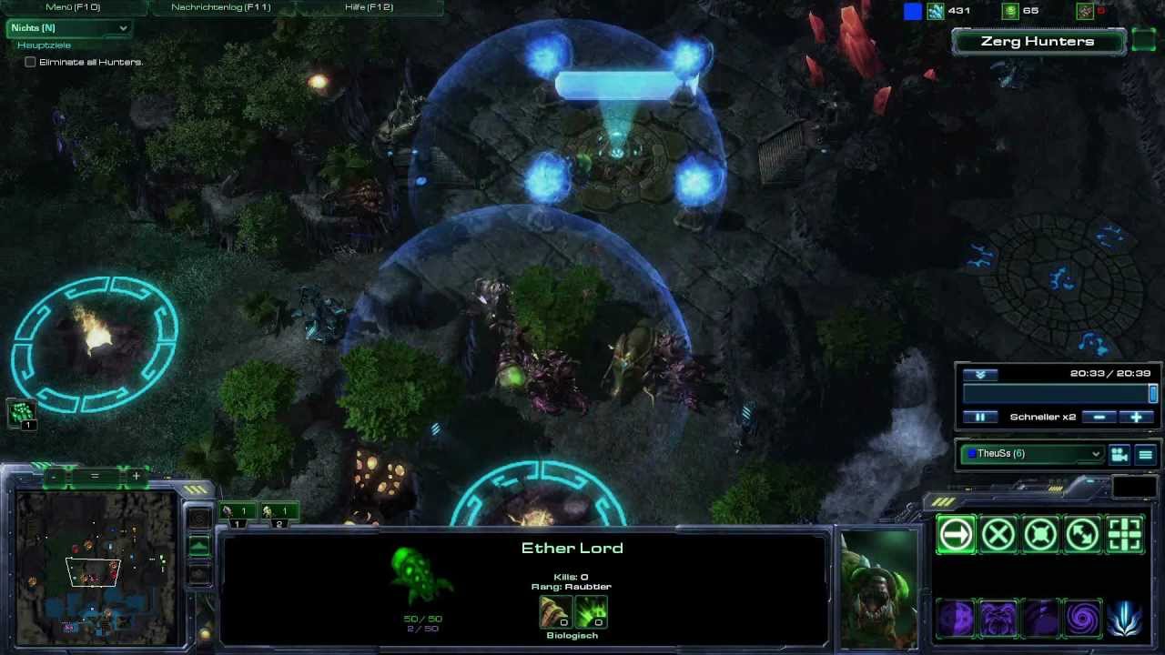 Zerg Hunters [SC2 Custom Map] - YouTube