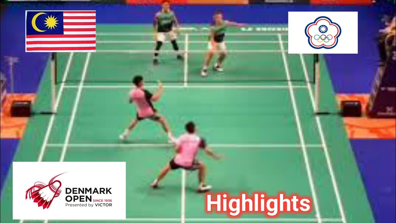 Denmark Open 2022 Badminton Match Highlights | Badminton Men Doubles ...