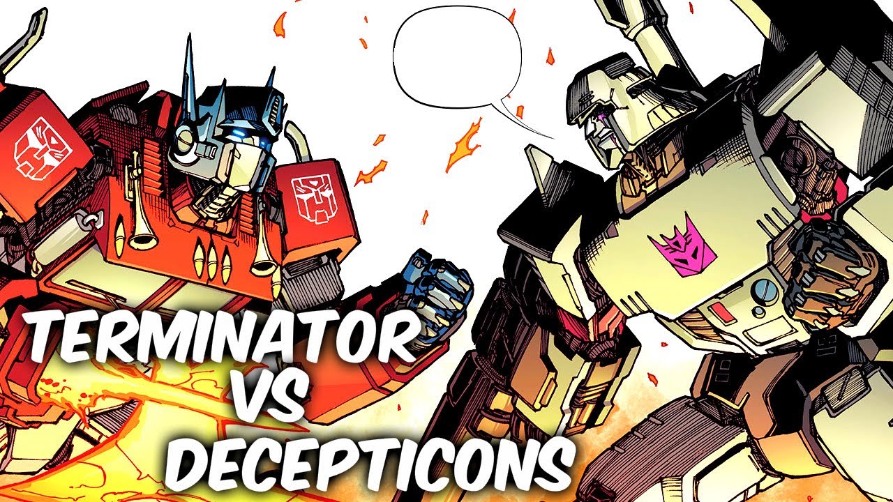TERMINATOR VS MEGATRON VS OPTIMUS PRIME "TERMINATOR Vs TRANSFORMERS ...