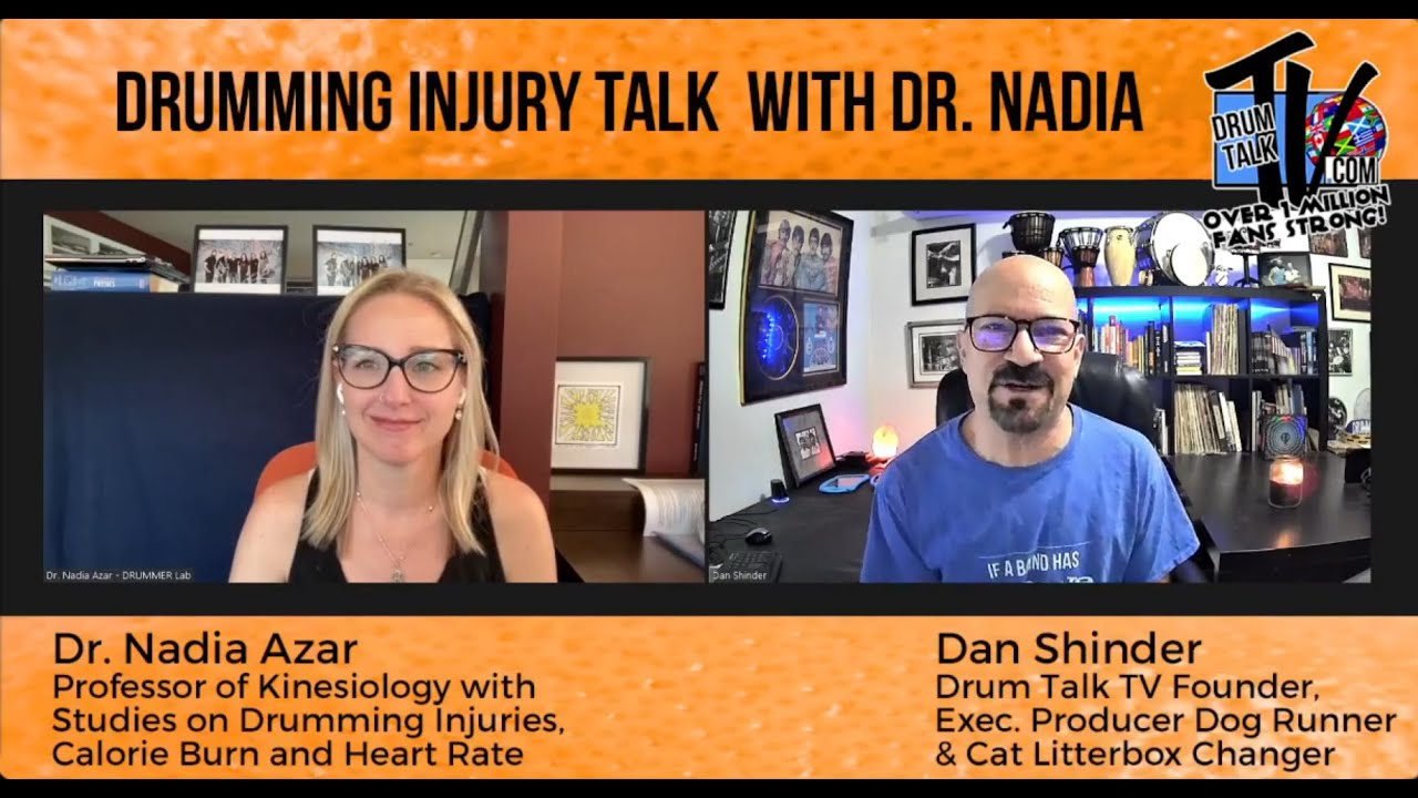 Drumming Injury Talk with Dr Nadia Azar - September 14, 2022 - YouTube