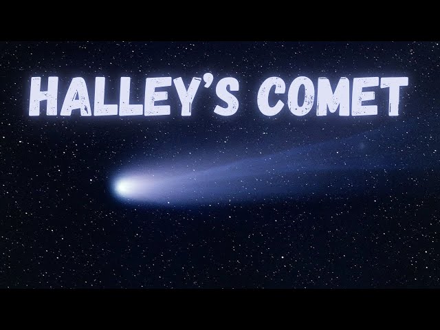 Halleys Comet 1986 Halley Comet Solar System Observing Cloudy